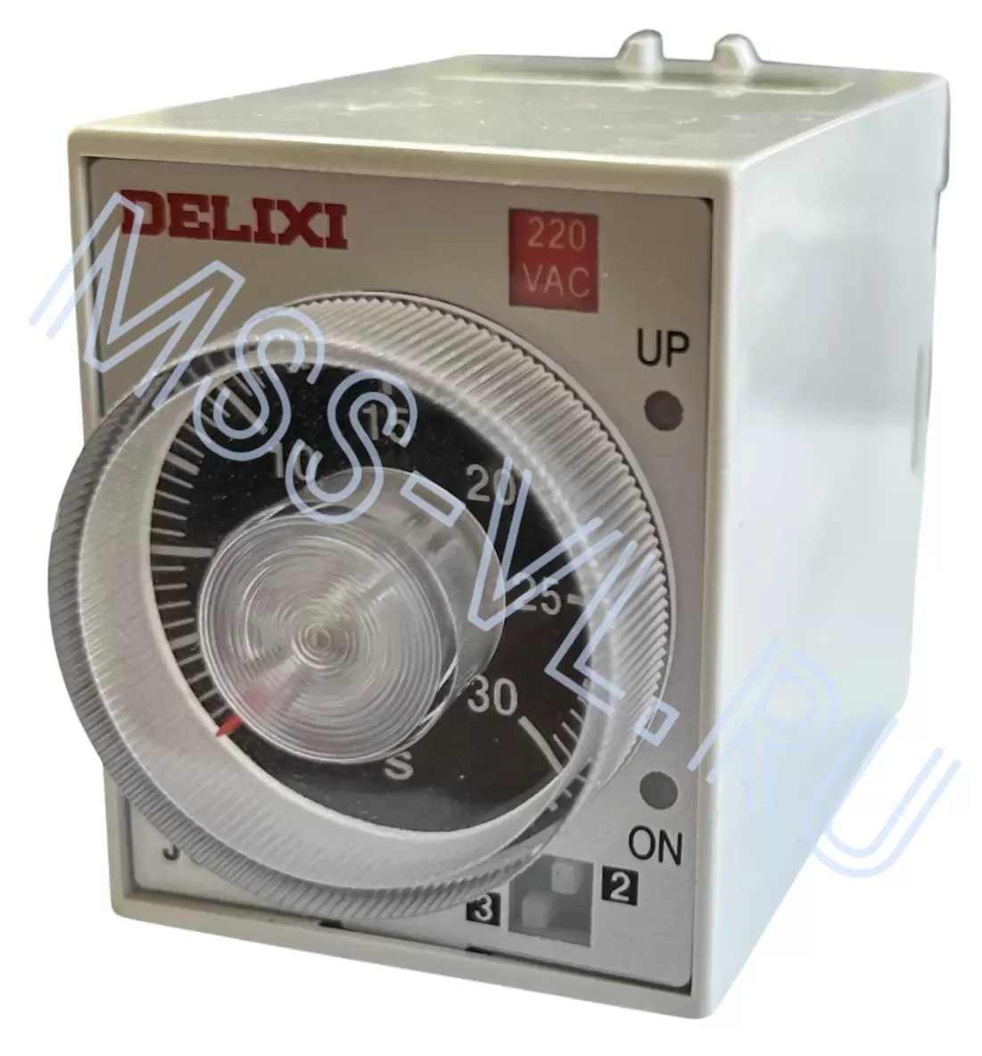 JSZ3A-A Delixi time relay 220VAC 50/60Hz 8pin 0,05sec-3min