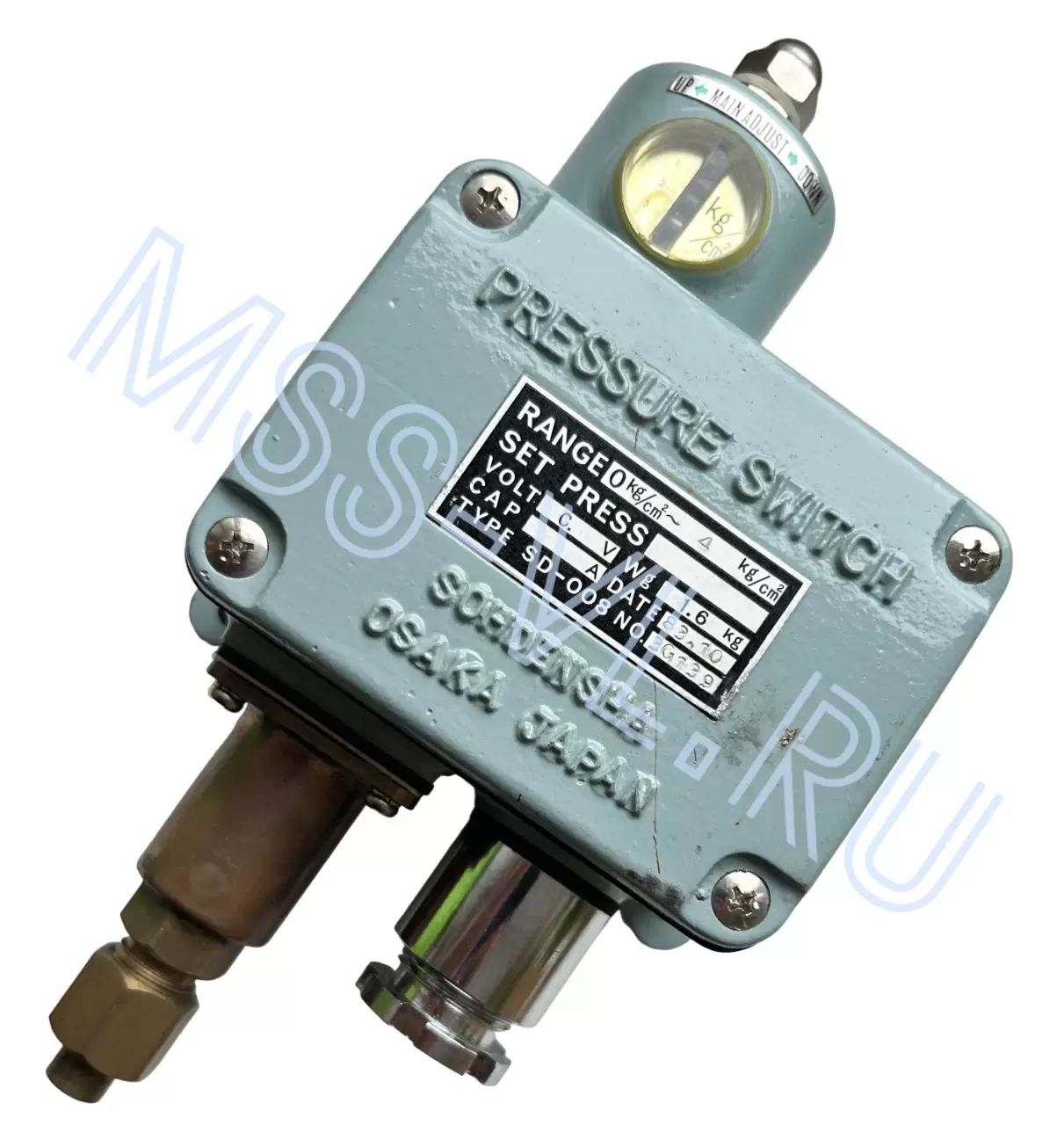 SD-008 Sohdensha pressure switch sensor 0-4kgf/cm2 Wg 1,6kg