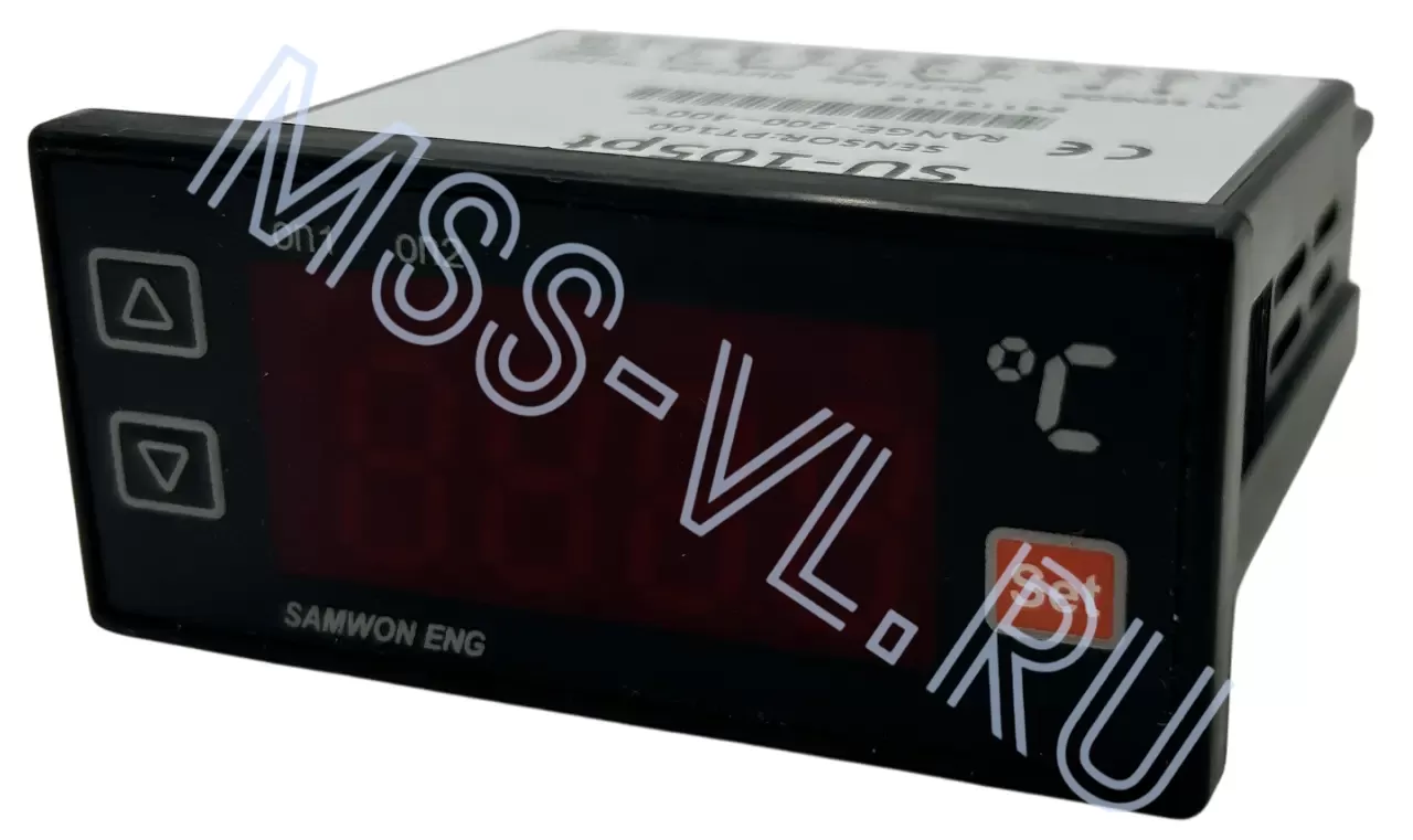 SU-105Pt Samwon ENG temperature controller Pt100 -200+400°С 100-240V 50/60Hz