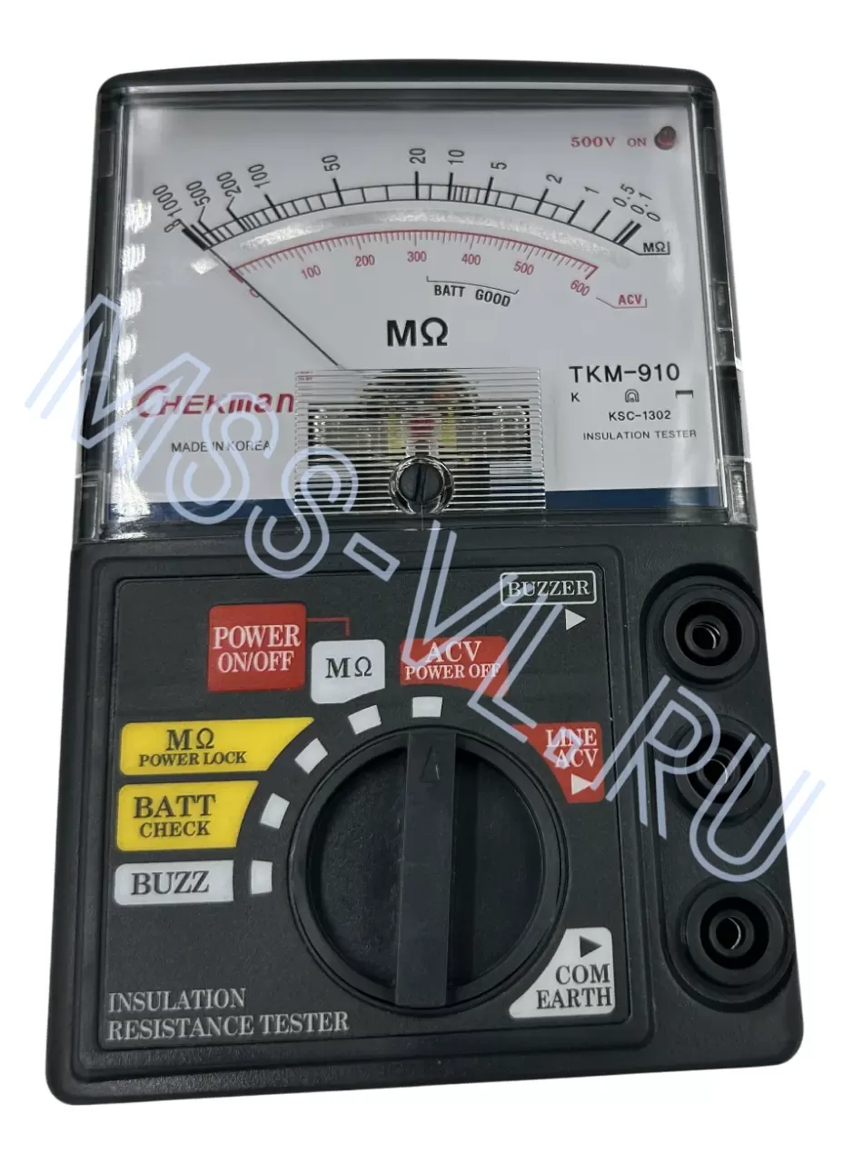 TKM-910/920 Checkman megohmmeter analog
